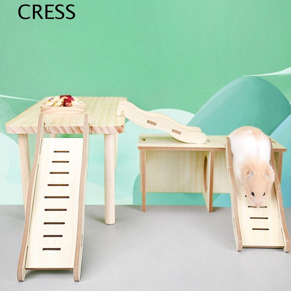 CRESS Wooden Hamster Ladder, Decorative Wood Hamster Climbing Ladder ...
