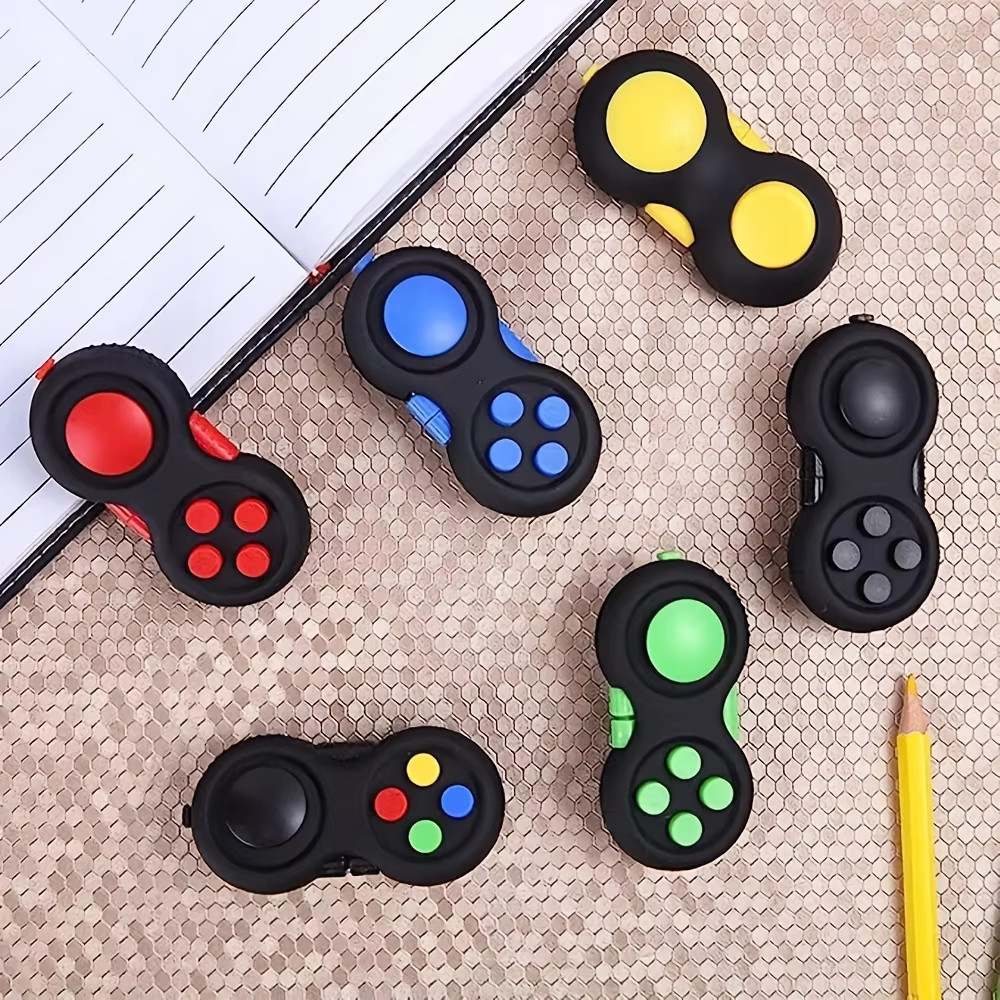 Fidget Pad with 8 Fidget Functions Fidget Controller Stress Reducer ...