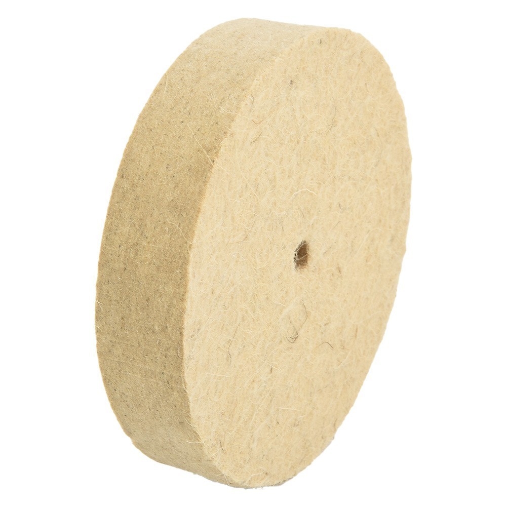 5In Wool Felt Polishing Wheel Grinding Wheel Wool Buffing Pad Grinder ...