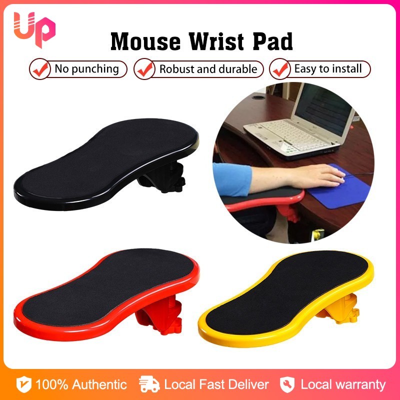 Rotating Computer Arm Rest Pad Adjustable Support Mouse Pad Ergonomic ...