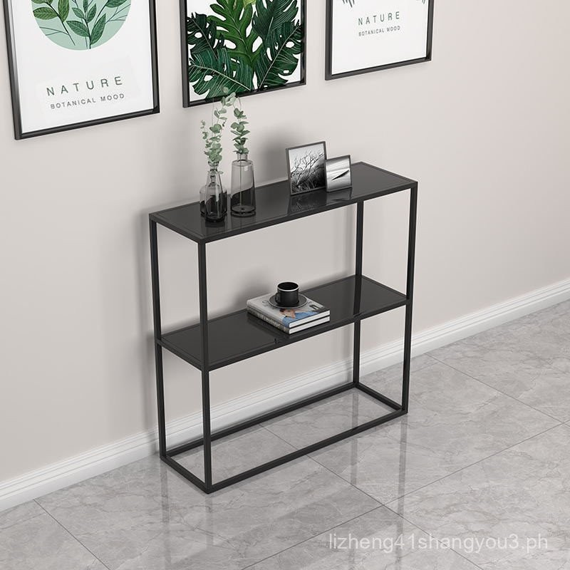 Sofa Side Storage Rack Wall-Mounted Narrow Shelf Gap Wall Side Table ...