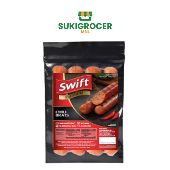 Swift Premium Chili Brats 240G | Shopee Philippines