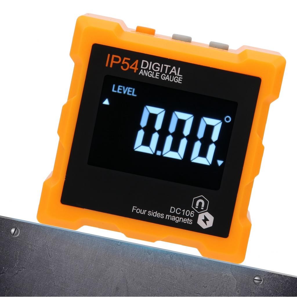 Rriioo Digital Angle Finder Magnetic Protractor Inclinometer LCD Meter ...