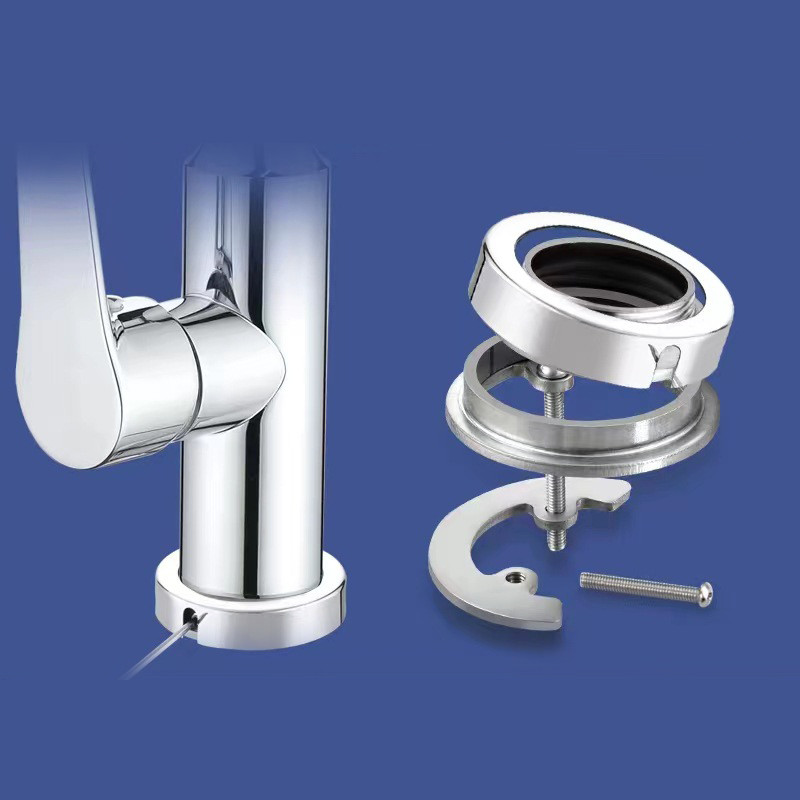 1 Set Fixed Base Nut Faucet Anti-Loosing Fastening Circlip Stainless ...