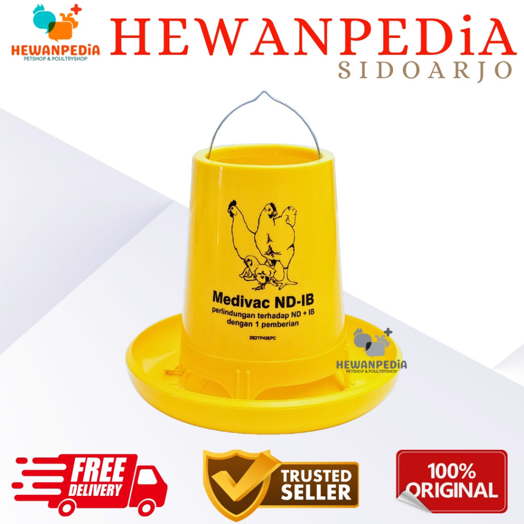 Ransum MEDION CHICKEN Feeder 1 Kg - Automatic Chicken Feed Container ...