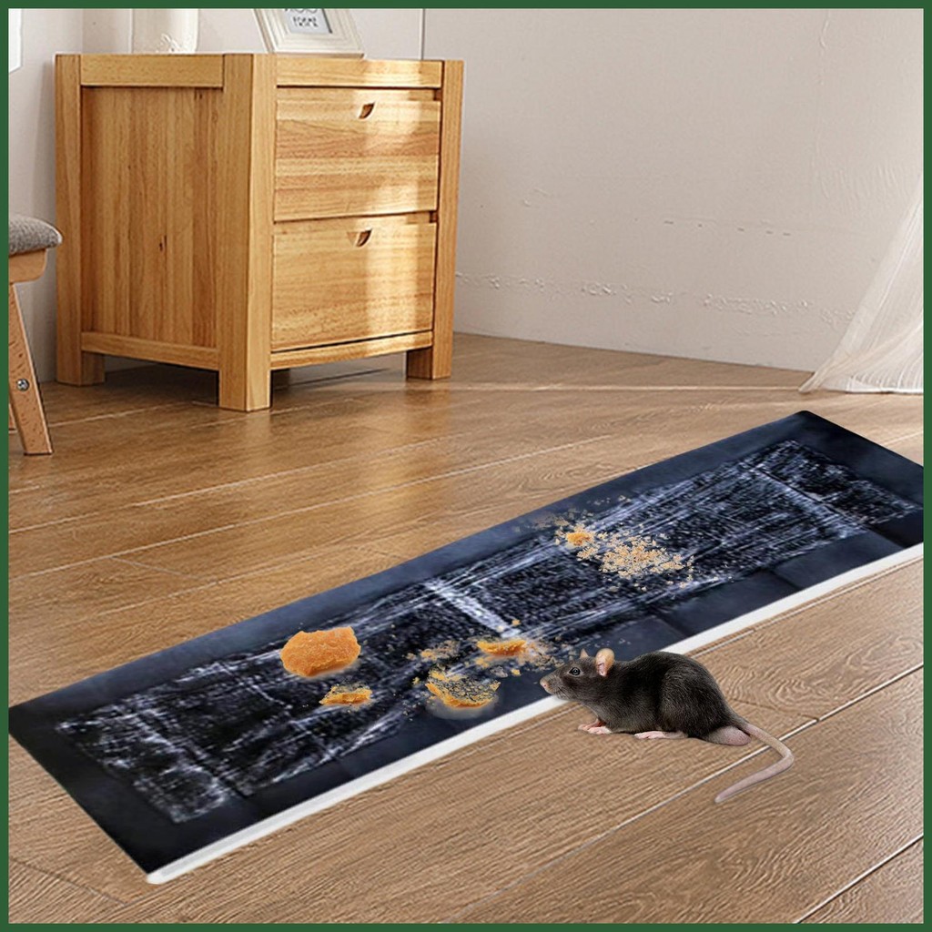 Mice Trap 10X Strong Sticky Rat Boards Eco-Friendly 1.2 Meters Powerful ...