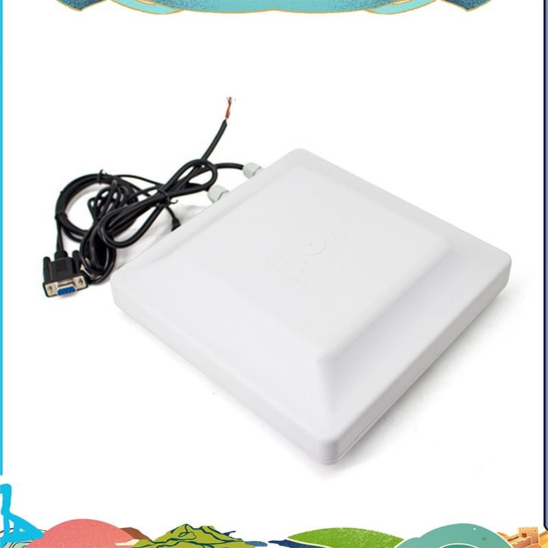 0-5M UHF Rfid Reader Long Range Built in 30Dbm Circular Antenna RS232/485 WG26/34 /IP for ...