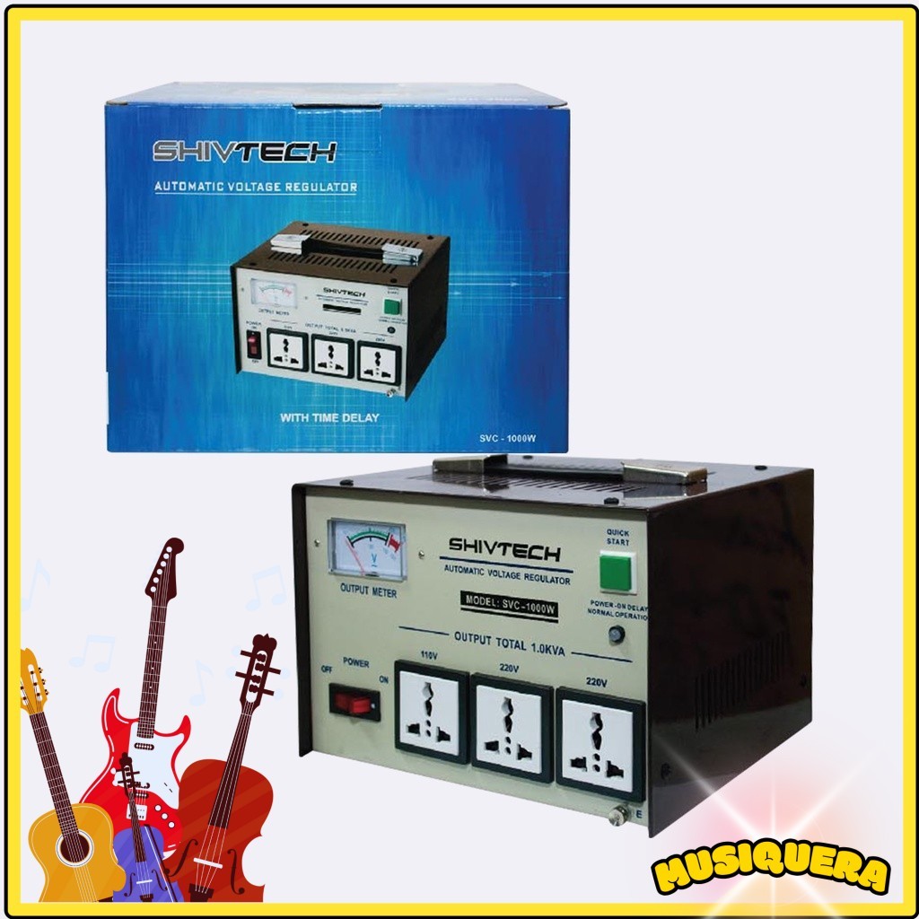 Shivtech Computer AVR | SVC Series 1000W-2000W | Shopee Philippines