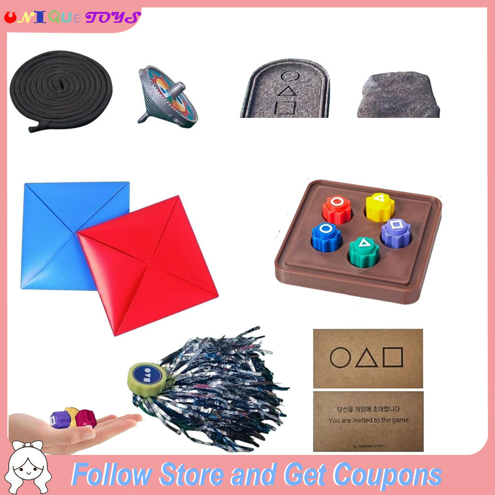 Gonggi Squid Game Tossing Game Set Korean Traditional Play Game Jebi ...