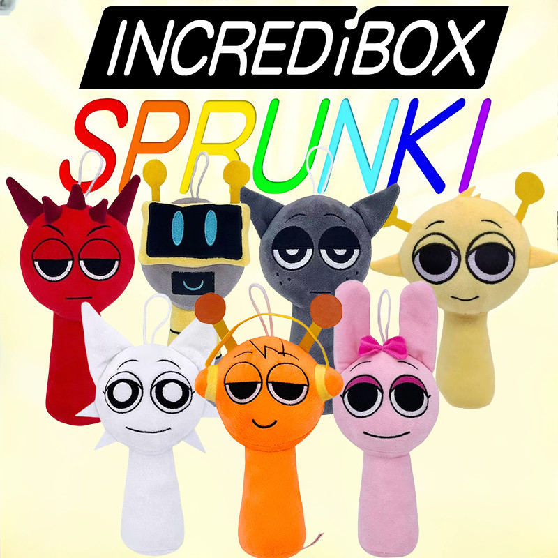 Sprunki Plush Toy Incredibox Sprunki Horror Game Plush Toys Christmas ...