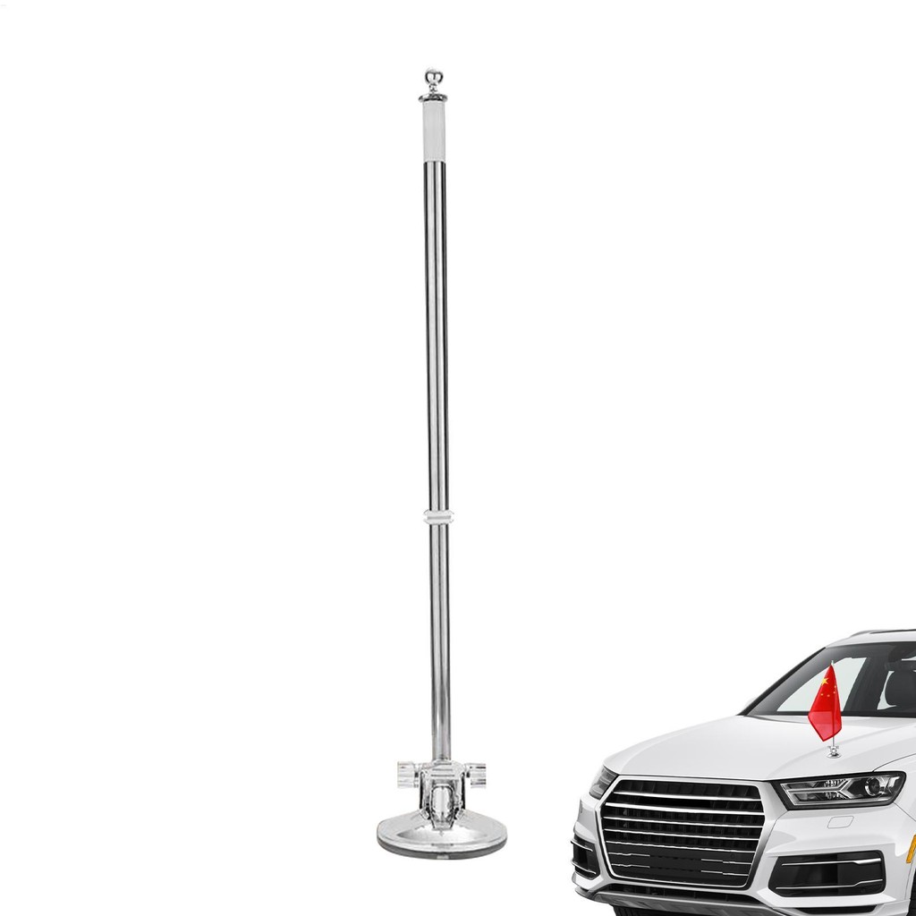 Vehicle Flagpole Bracket Suction Cup Flag Pole Holder Car Flagpole ...