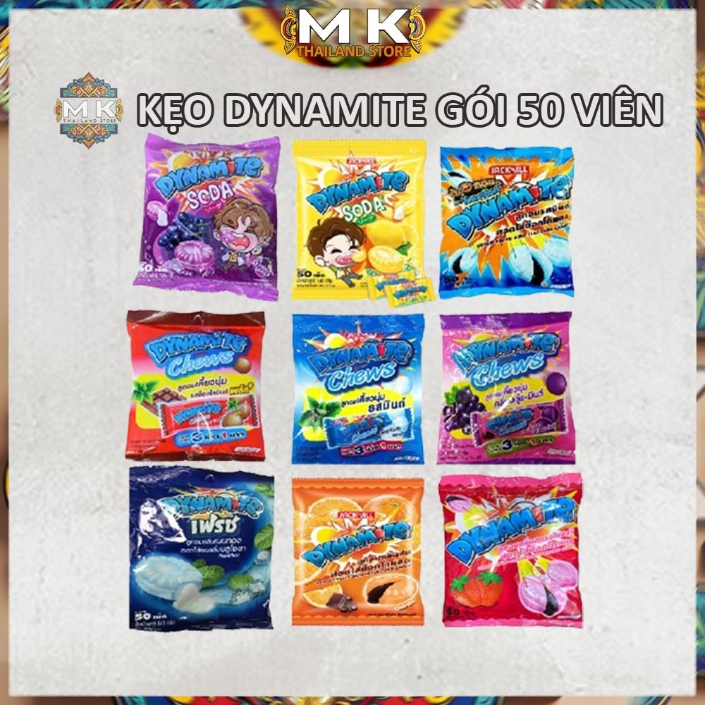 Thai Dynamite candy in many flavors, bag of 50 | Shopee Philippines
