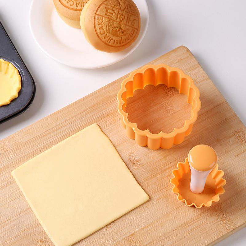 GMARTY Tart Shells Mold Set Pastry Tamper Plastic Mini Tart Tamper ...