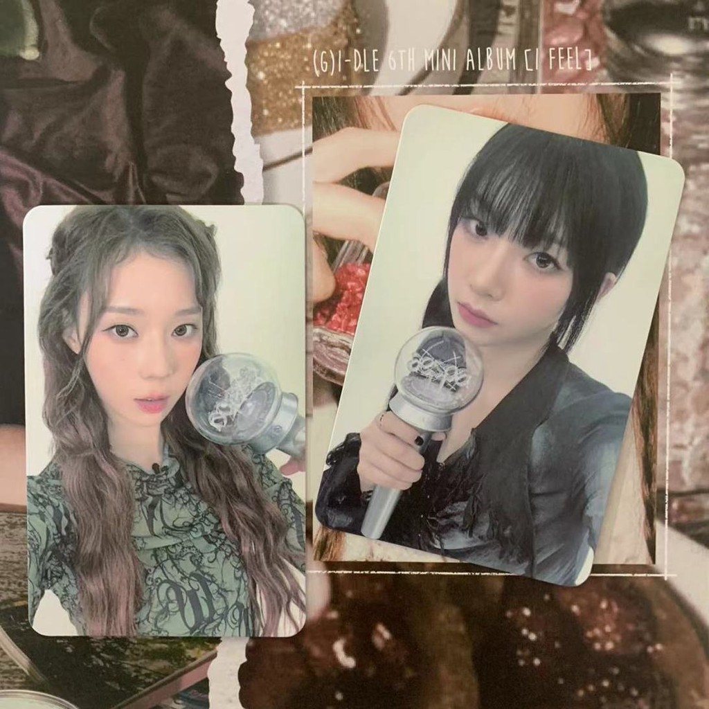 Genuine Official aespa Liu Zhimin Photocard Gold Winter Photocard Cheer ...
