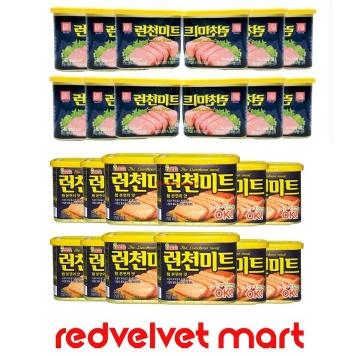 KOREAN LUNCHEON MEAT HANSUNG 340g / LUNCHEON MEAT LOTTE 340g | Shopee ...
