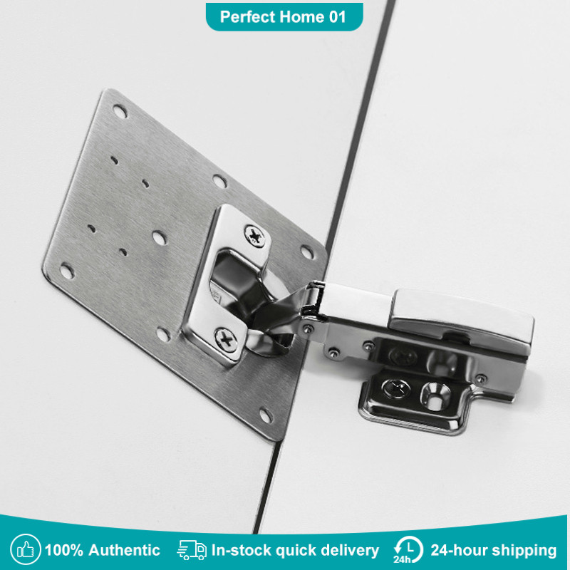 5pcs Stainless Steel Cabinet Furniture Drawer Hinge Repair Plate For ...