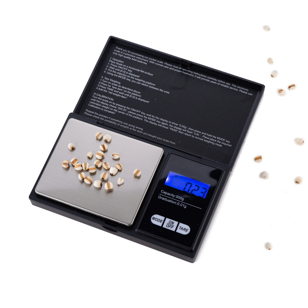 Digital Small Scale 500g/0.01g Accuracy Gram and Ounces Scale for ...