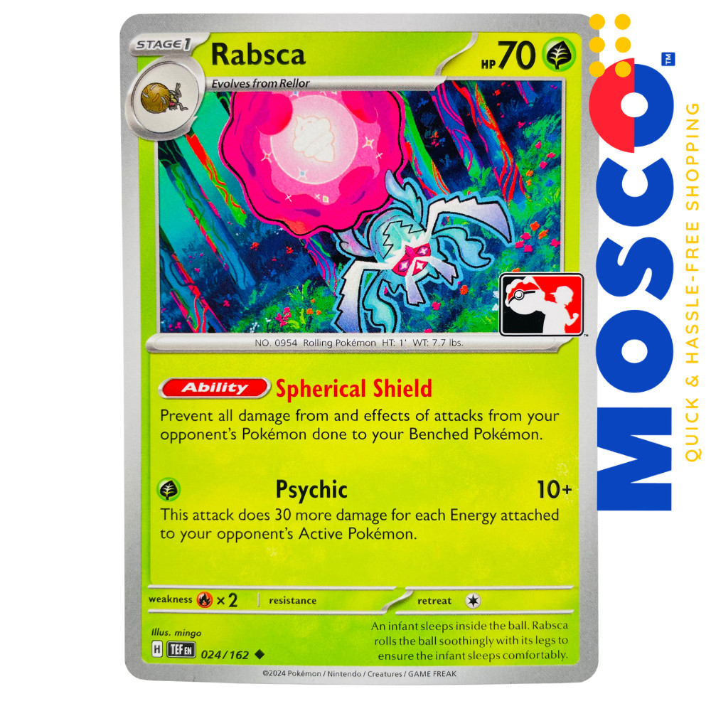 Rabsca - 024/162 Prize Pack Series Cards | Pokemon TCG | Shopee Philippines