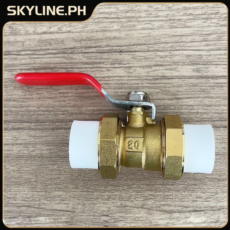 SKY 3/4" 1" 1.2" PPR Gate Valve Double Union Valve One Way Valve Water ...