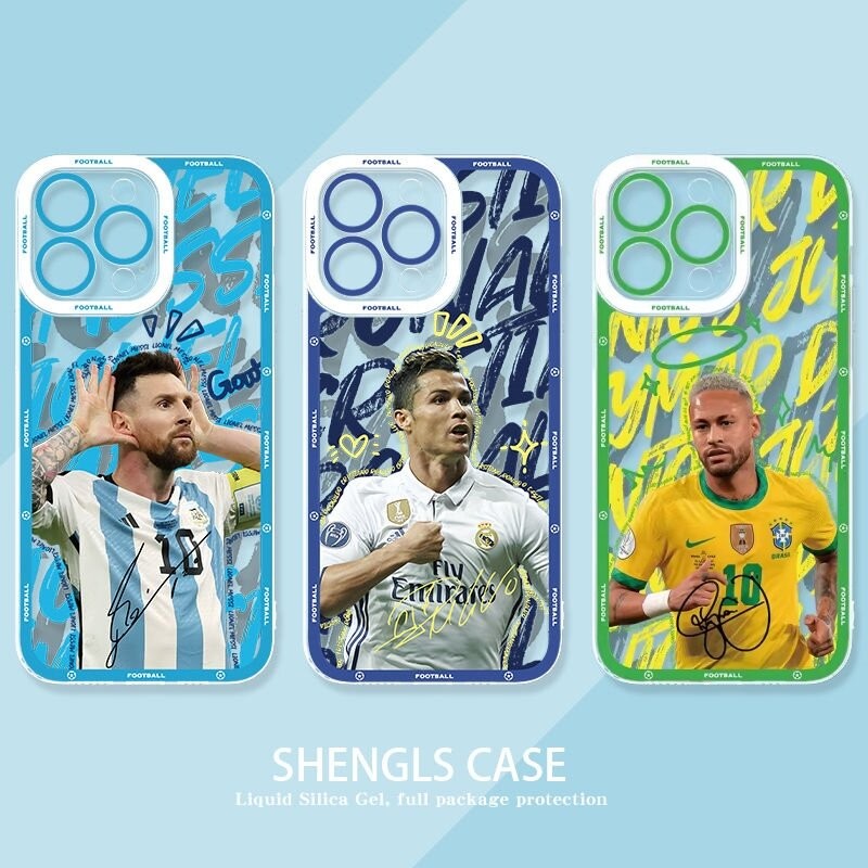 Phone Case For Redmi 14C 13 13C 4G 5G 12C 10C 9C 9T 9A 10 9 FootBall ...