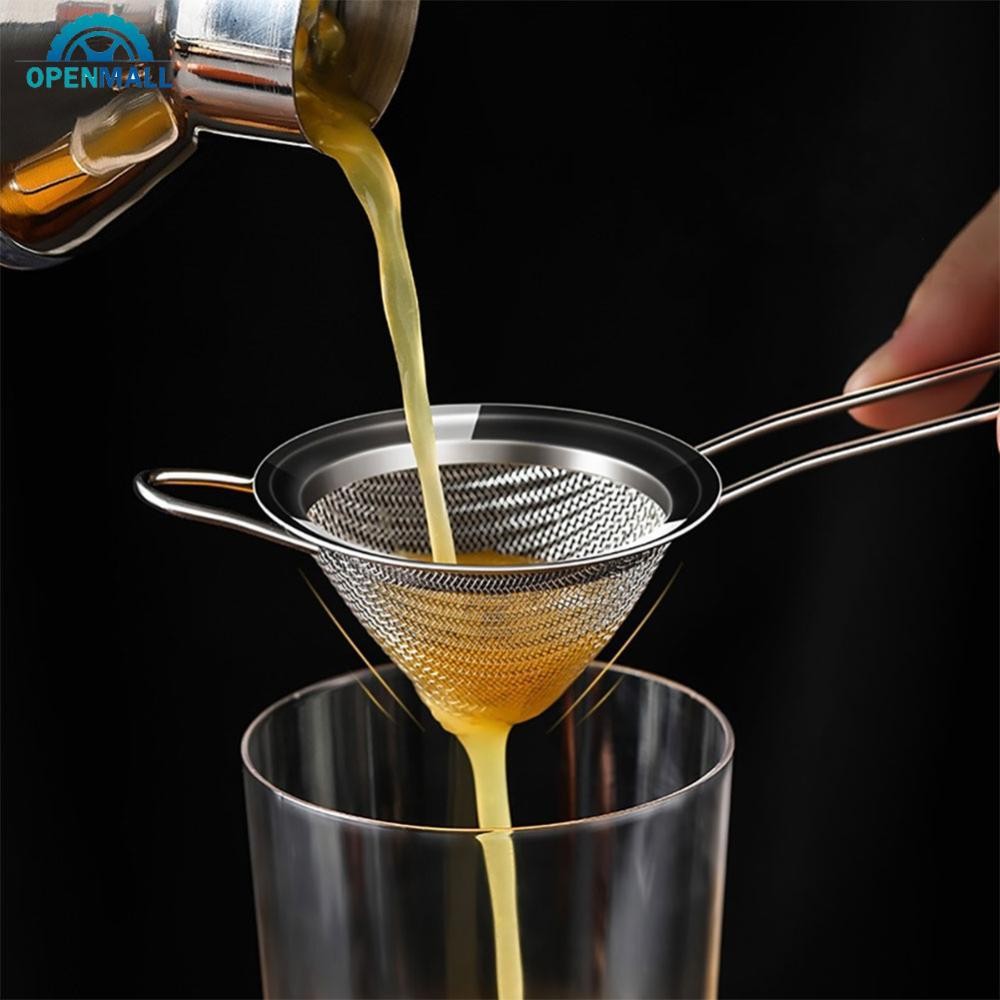 OPENMALL Cocktail Strainer Stainless Steel Tea Strainers Conical Food ...