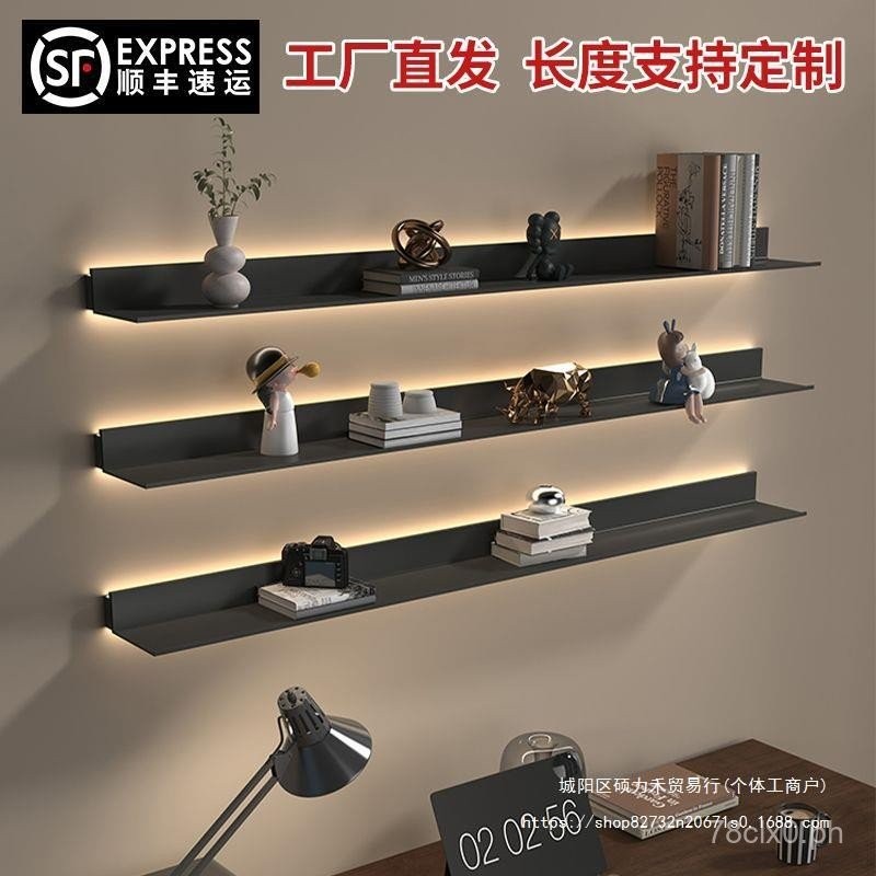 Wall-Mounted Display Stand Living Room and Dormitory Room Bookshelf ...
