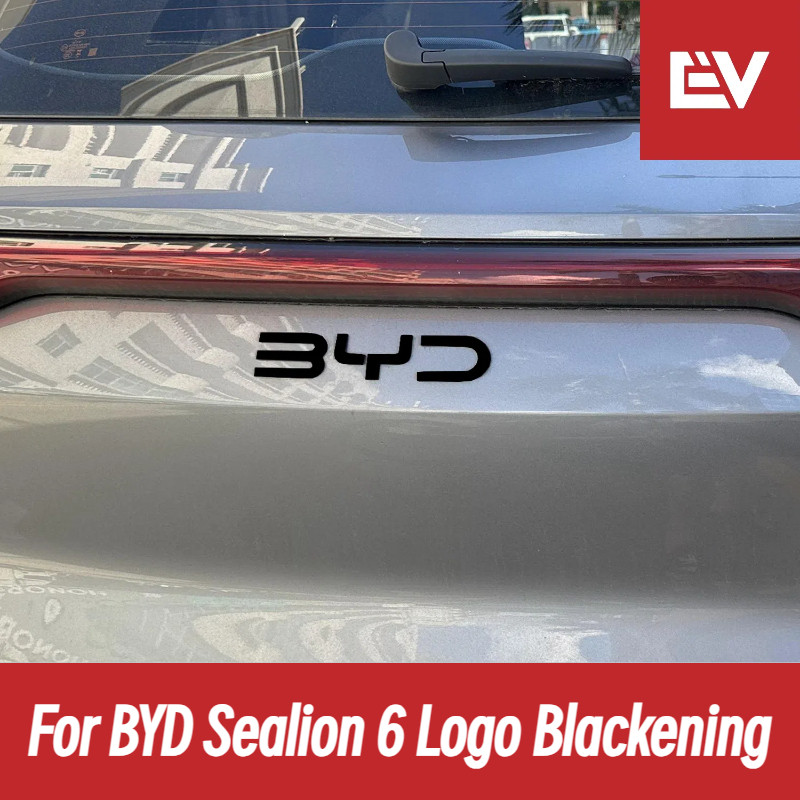 For BYD Sealion 6 DM-i Front & Rear Logo Blackening ABS Texture ...