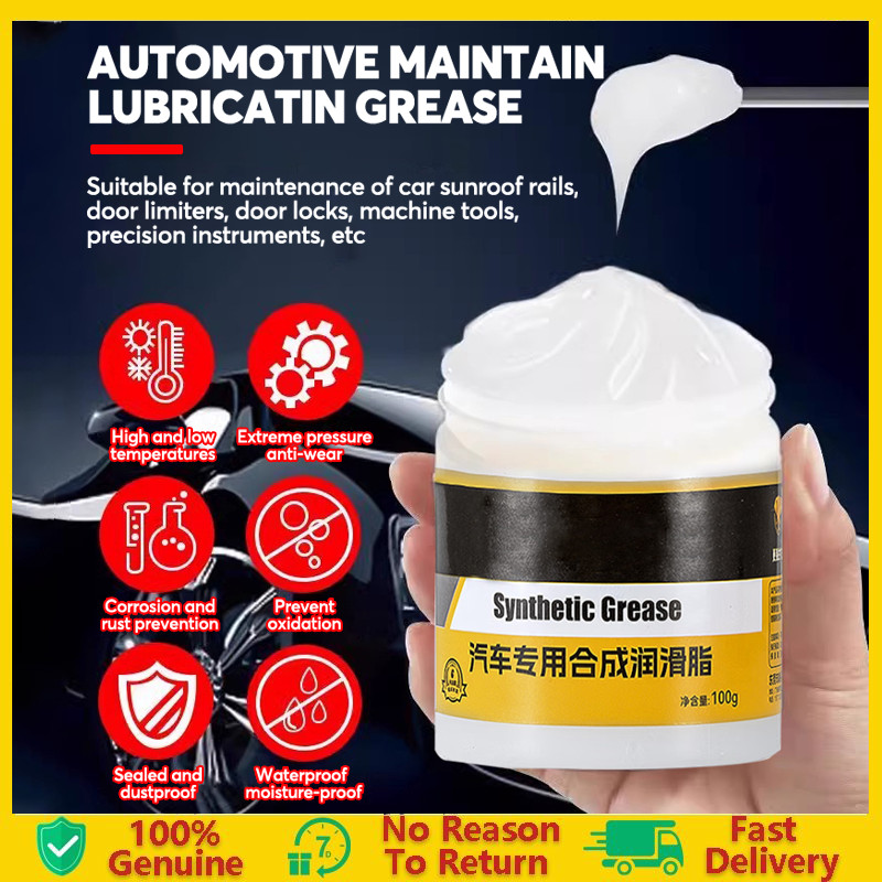 100g Grams Window Lubricant Car Care Window Lubricant Blue Can Grease ...