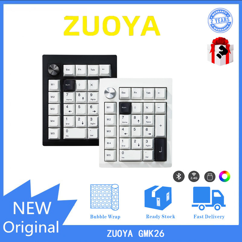 ZUOYA GMK26 three mode digital gadget keyboard | Shopee Philippines