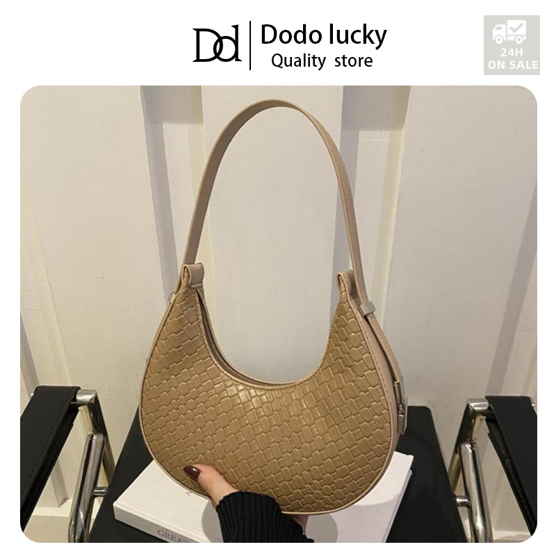 Dodo Women's handbag shoulder bag embossed crescent armpit bag female ...