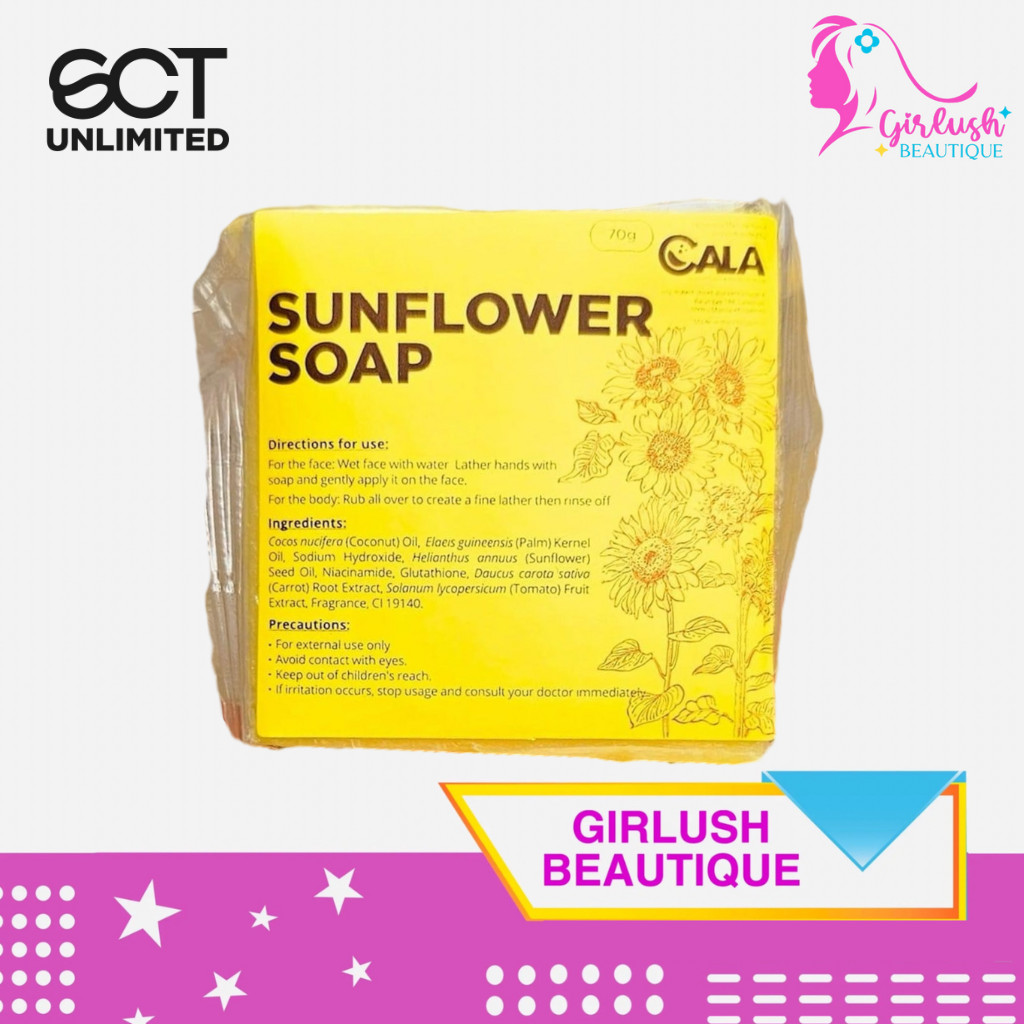 SCT Unlimited Sunflower Soap with Niacinamide 70g (Sold per Piece ...