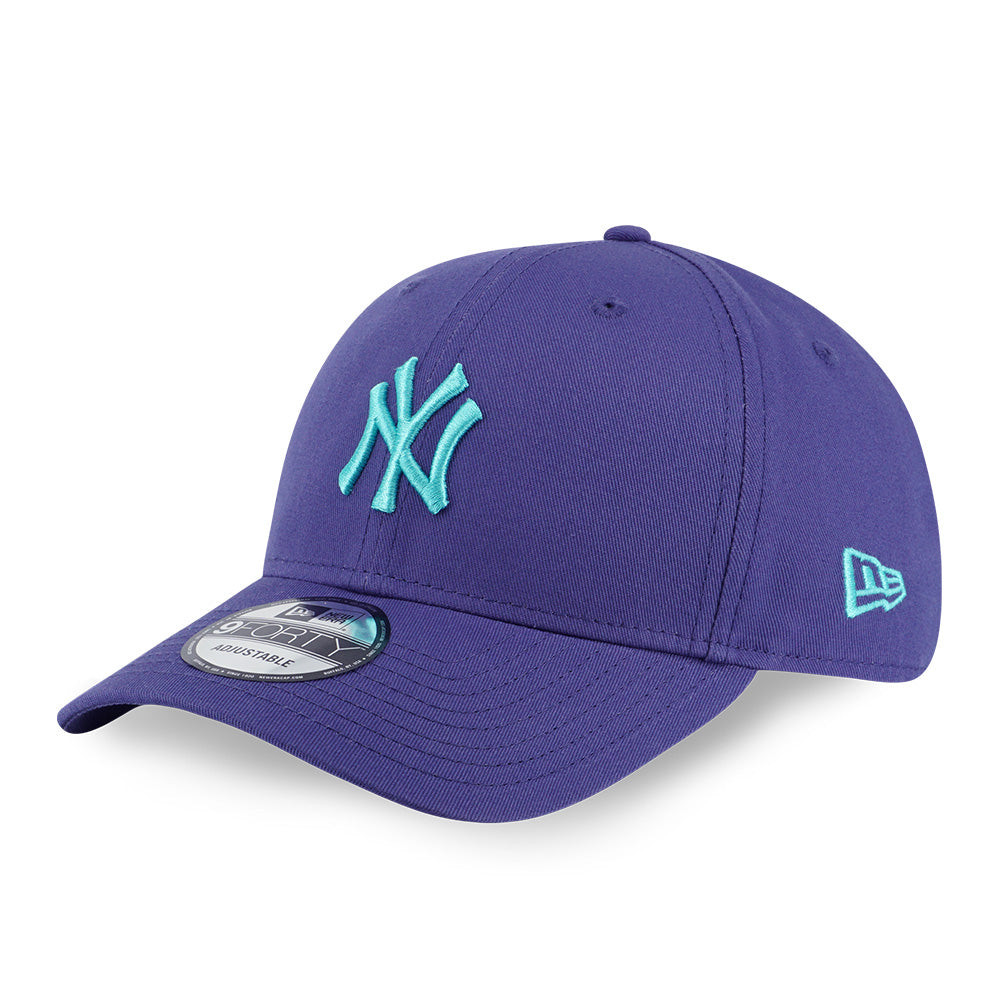 New Era New York Yankees MLB Color Era Ink Purple 9FORTY Adjustable Cap ...