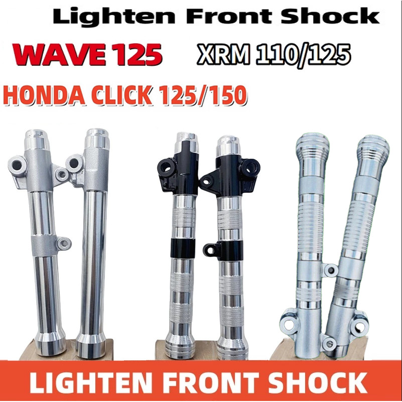 Lighten Front Shock For Wave 125/XRM 110/XRM 125/CLICK 125/150 | Shopee ...