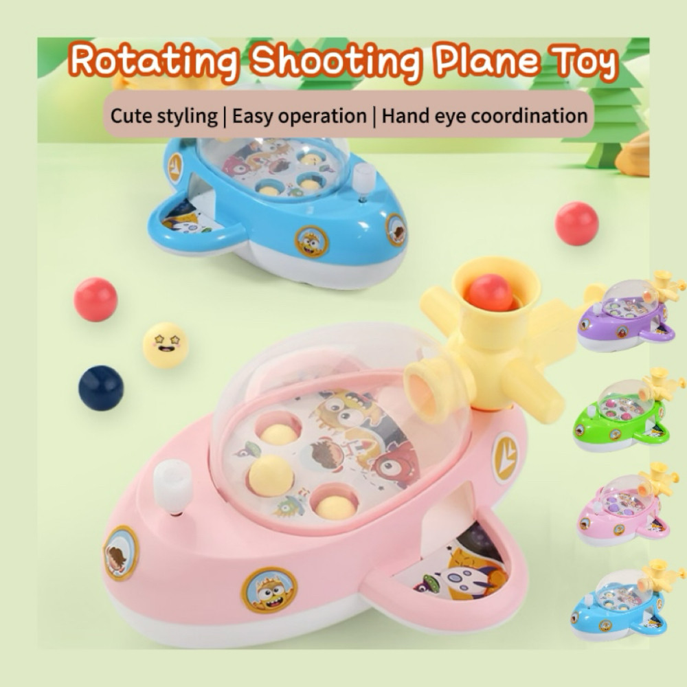 Rotating Pinball Shooting Plane Game Machine Leisure Parent-Child ...