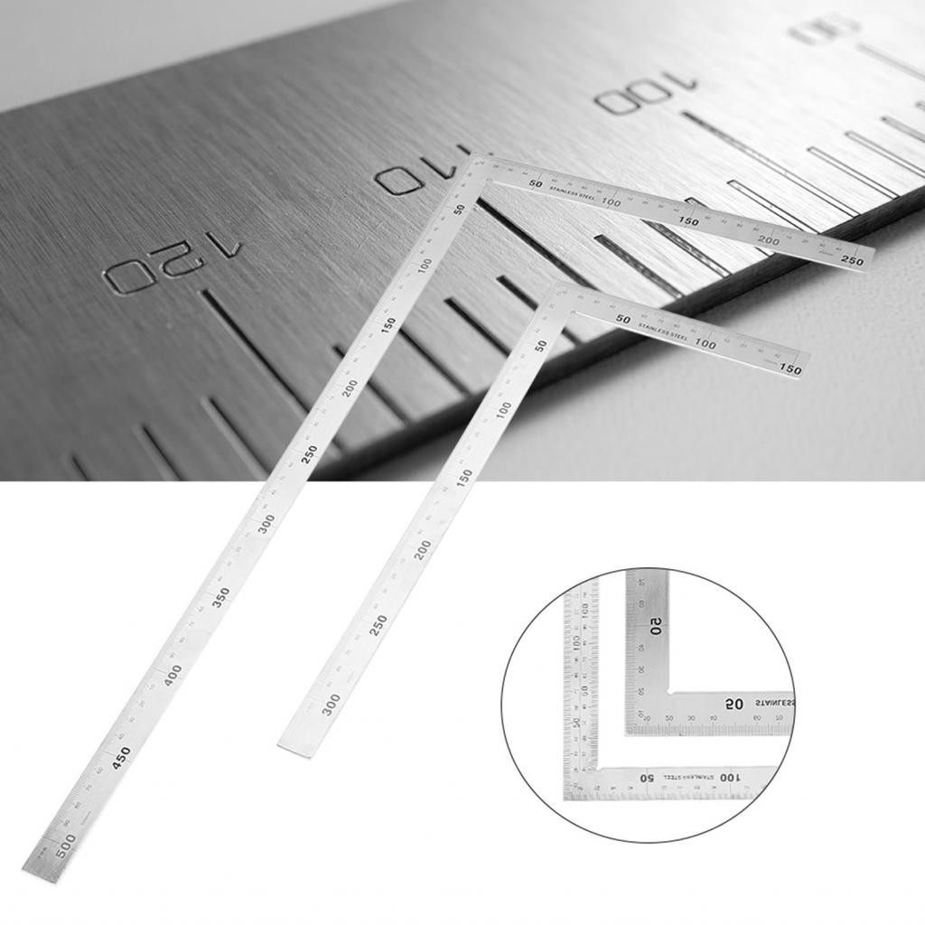 Supergoodsales Stainless Steel Angle Ruler 90 Degree Right Measurement ...