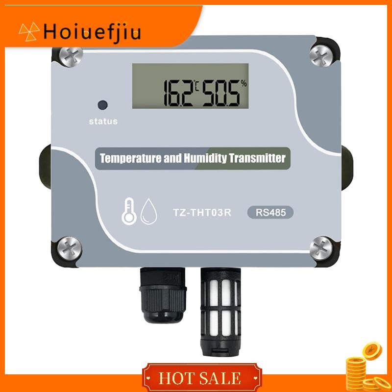 【Hoiuefjiu】RS485 Temperature Humidity Sensor Modbus RTU Temp Sensor ...