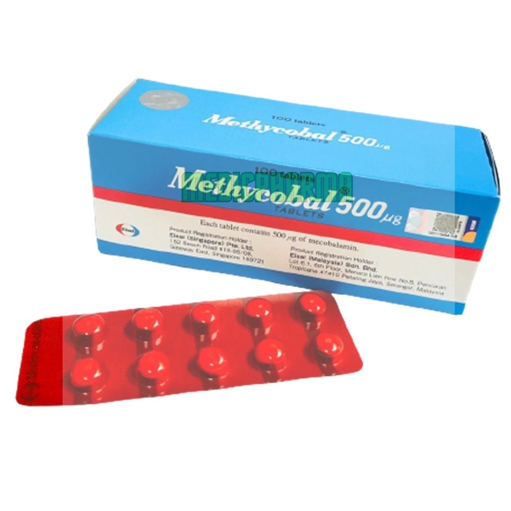 Methycobal Tablets 500mcg 100's tablet/1box | Shopee Philippines