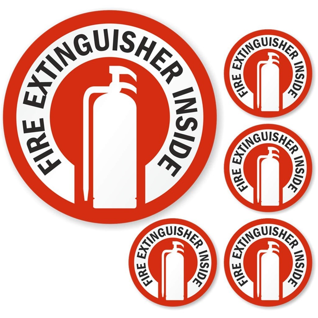 Fire Extinguisher Sticker | Shopee Philippines