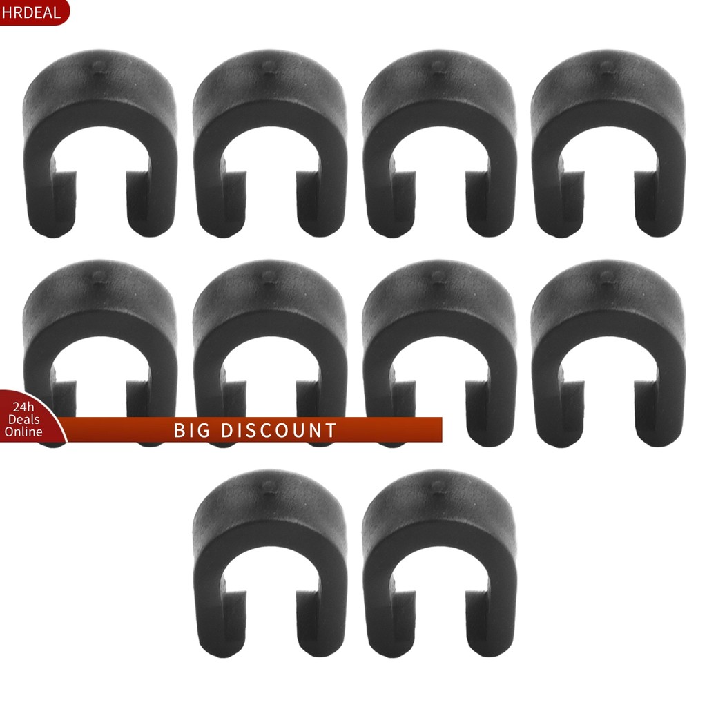 DEAL| 10 x Bicycle C-Clips Buckle Brake Gear Cable Housing Hose Tube ...