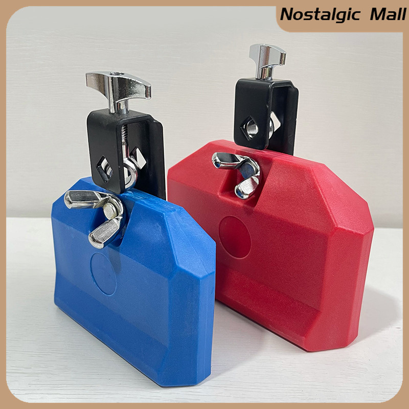 Red/Blue Jam Block 5inch 6inch Plastic Musical Percussion Block Jam ...