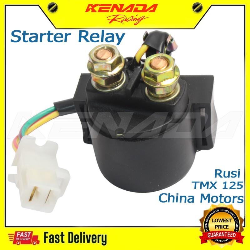 Starter Relay for TMX 125 155 Alpha / Rusi / China Motors | Shopee ...
