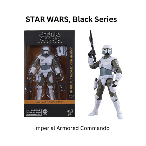 Hasbro Star Wars STAR WARS Black Series Imperial Armored Commando, Toy ...