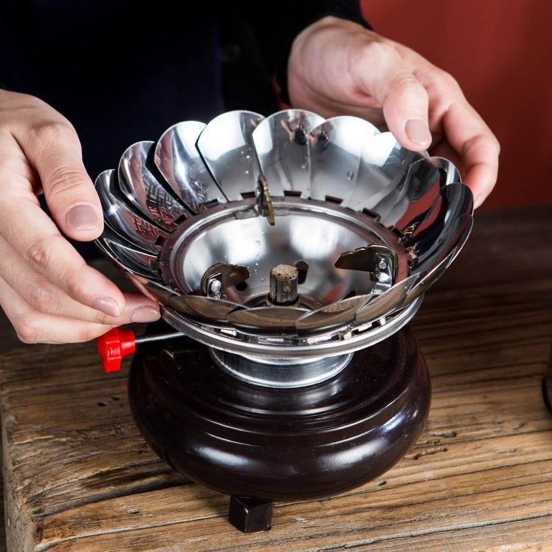 Outdoor Boiling Water Kung Fu Tea Brazier Suit Portable Windproof ...