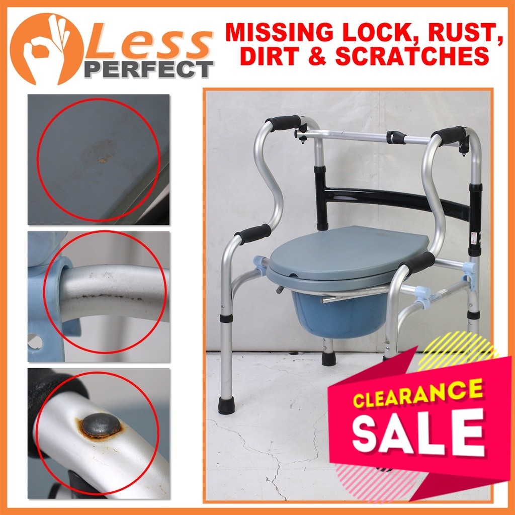 Less Perfect Shopee2068 Chair Walker Multipurpose Commode Chair Arinola ...
