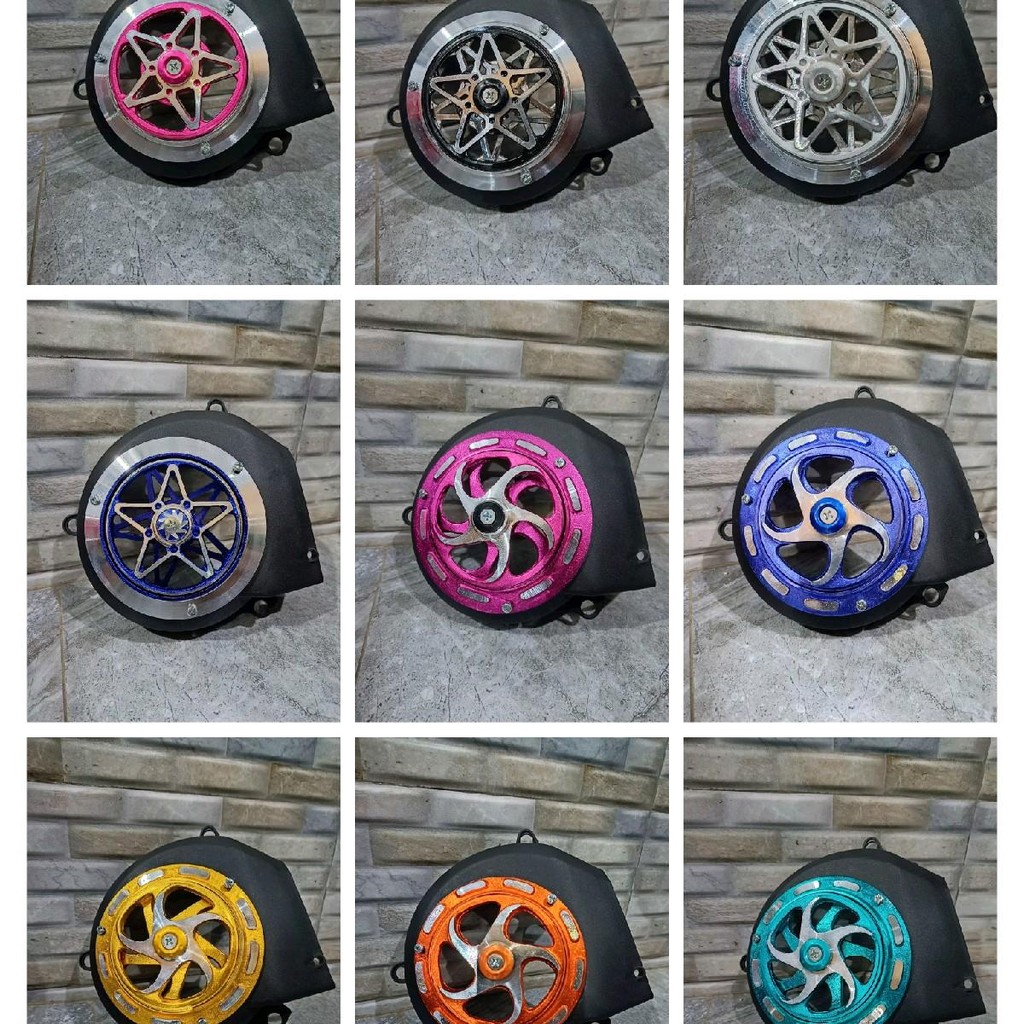 Mio SMILE/MIO SPORTY/MIO SOUL/NUVO LAMA/FINO LAMA Radiator Cover SET ...