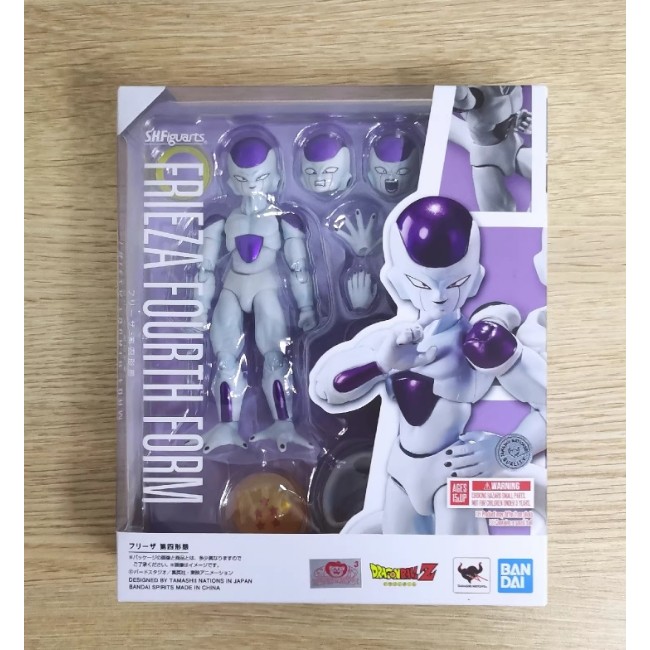 Bandai SHF Frieza fourth form Dragon Ball Frieza King hand model ...