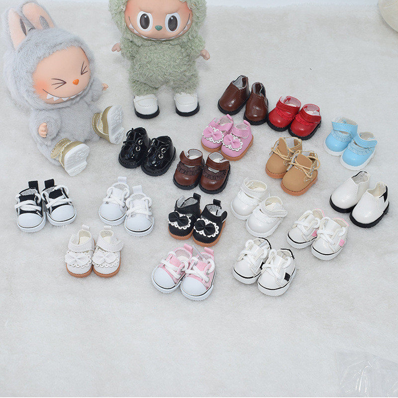 17cm labubu doll accessoriesLabubu Baby Shoes Collection 17CM Keychain ...