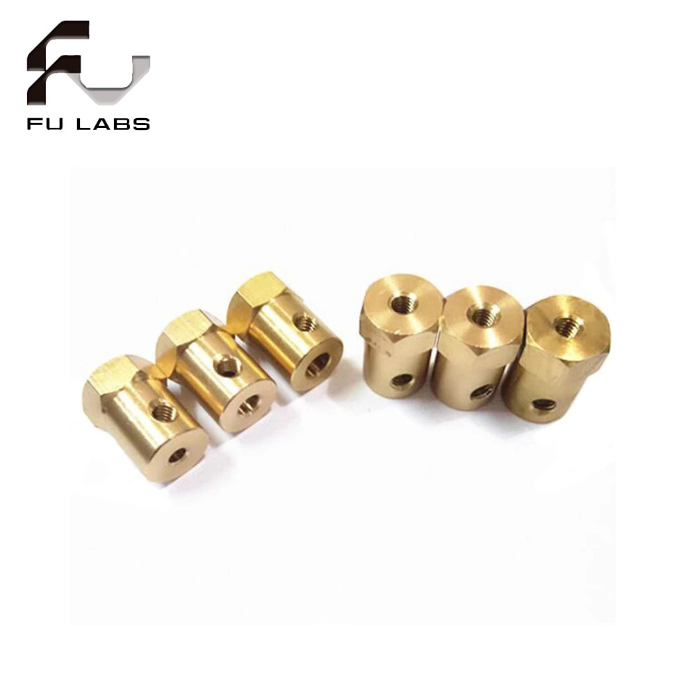 5PCS Hex Coupling Hexagonal Brass Connector Connecting Shaft Copper ...