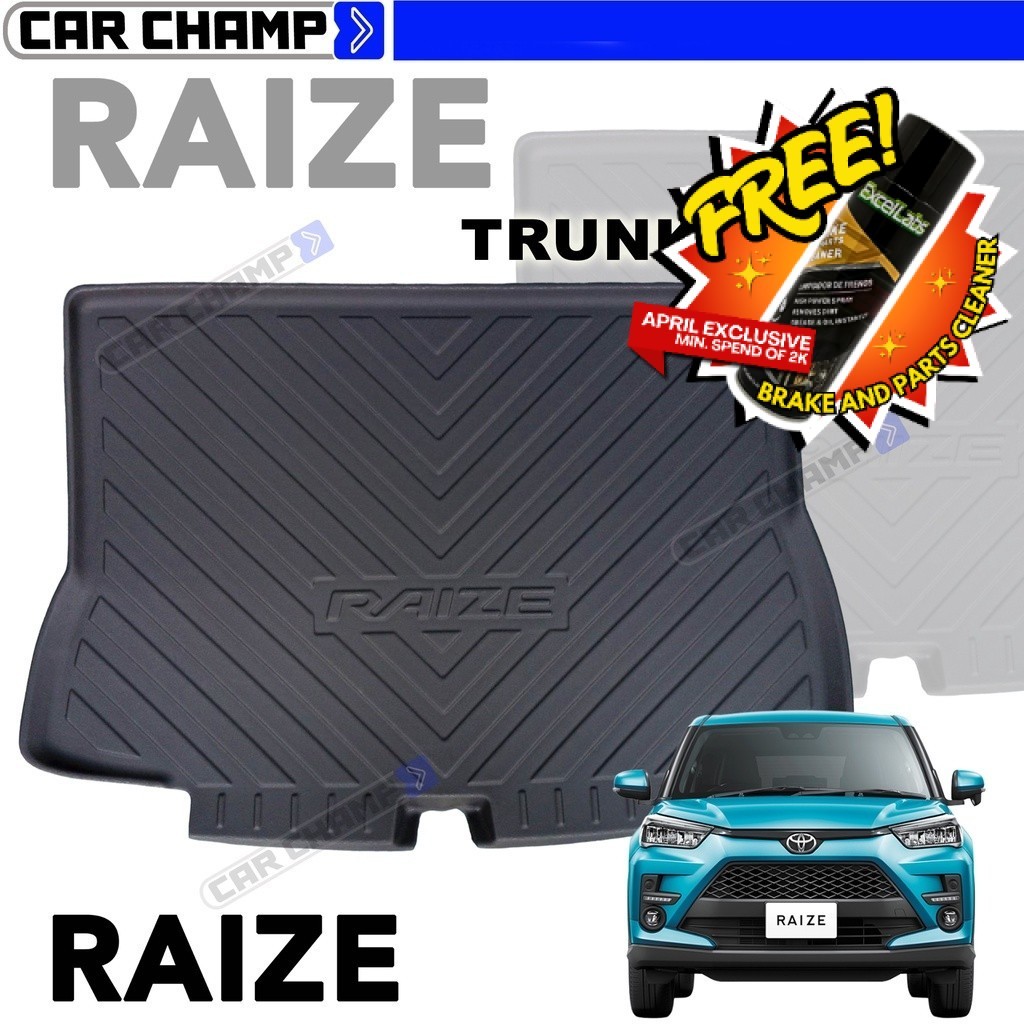 Toyota Raize 2021 to 2025 Cargo Trunk Tray WITH EXTENSION Premium ...