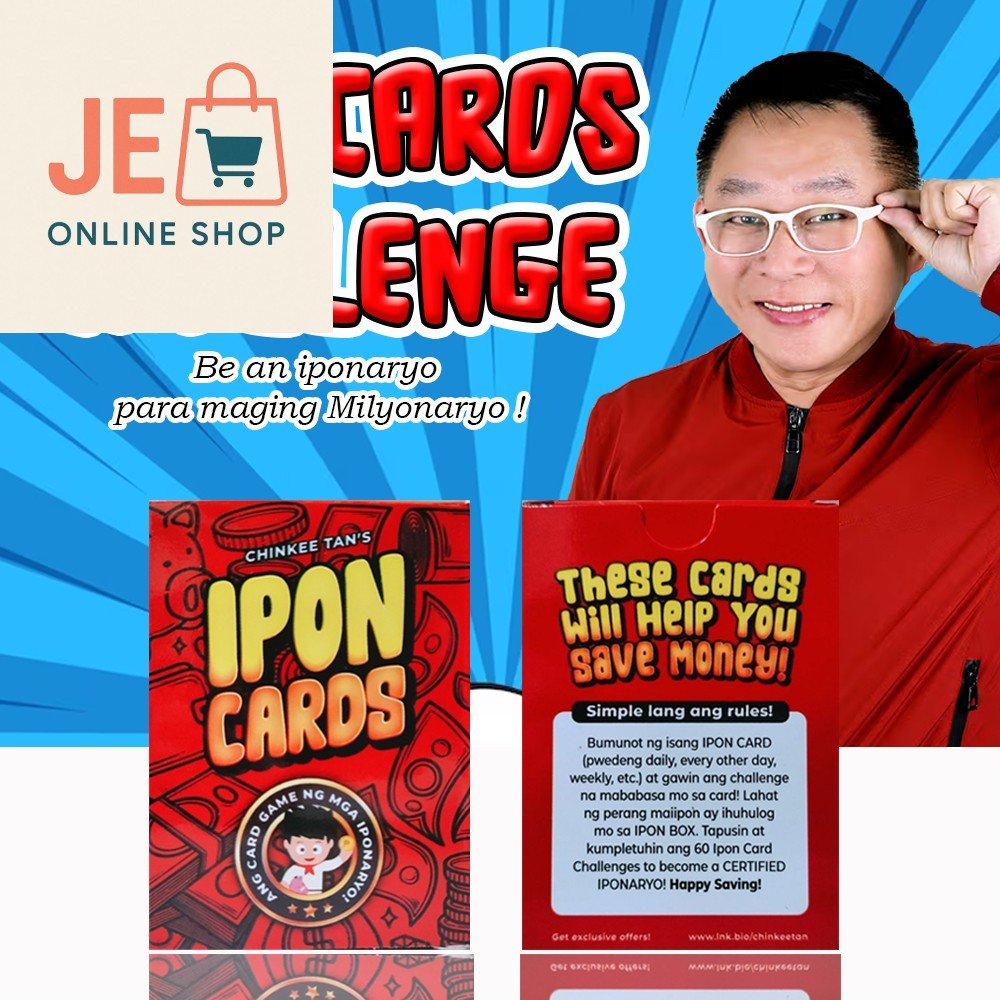Ipon Cards by Chinkee Tan Card Game | Shopee Philippines